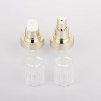 China Custom gold pump transparent 250ml 135ml shower gel body butter body lotion bottle for sale