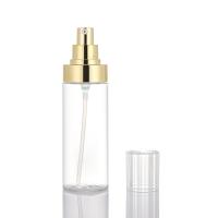 China High quality cosmetic perfume clear plastic lotion pump bottle 100ml 120ml 150ml for sale