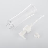 China Transparent custom empty cosmetics plastics face cream body lotion 200ml pump bottle for sale