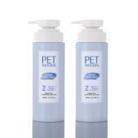 China 500ml Cosmetic Lotion Bottle PET Plastics White Jelly Matte Custom Private Label for sale
