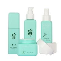 China Elegant Green Cosmetic Packaging Sets 50g 80g 100ml 160ml Simple Style for sale