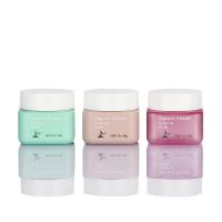 China Square Shape Amber Cream Packaging Jar Personal Care Container 50g for sale