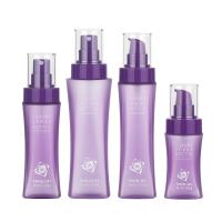 China Portable PET Frosted Lotion Cosmetic Spray Bottle Package 200ml for sale