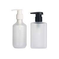 China Matte White HDPE Cosmetic Lotion Bottle Plastic 30ml 60ml 100ml Skin Care Packaging for sale