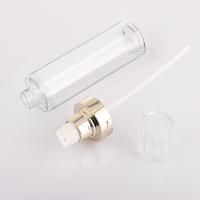 China Luxury Cosmetic Skincare Set Packaging Transparent Spray Pump Face Serum Body Lotion 250ml for sale