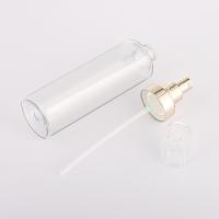 China Luxury Cosmetic Skincare Set Packaging Transparent Spray Pump Face Serum Body Lotion 250ml for sale