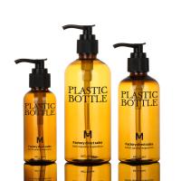 China Empty Body Wash Shower Gel Bottle 100ml 200ml Plastic Shampoo Bottle With Pump for sale