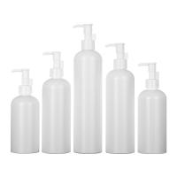 China Custom PET Scrub Pump Body Wash Cosmetic Lotion Bottle  480ml 400ml for sale