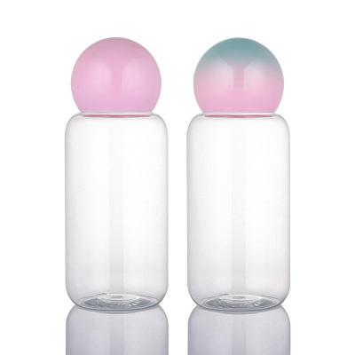 China 500ml Plastic Shampoo Lotion Bottle With Screw Top Cap Skincare Packaging for sale