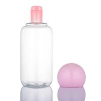 China 500ml Plastic Shampoo Lotion Bottle With Screw Top Cap Skincare Packaging for sale