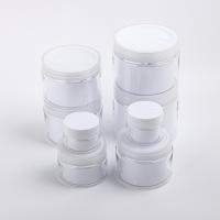 China Wall jars Face Hand Hair Skin Care Lotions Makeup Plastic Cream Jar Cosmetic for sale
