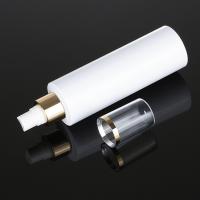 China White plastic cosmetic hair mist alchohol packaging container continuous room hotel 500ml gold top 250ml spray bottle for sale