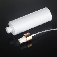 China White plastic cosmetic hair mist alchohol packaging container continuous room hotel 500ml gold top 250ml spray bottle for sale
