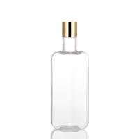 China Empty PET Plastic Disc Cap Bottle Liquid Laundry Detergent Clothes Washing Bottle for sale