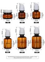China PET Cosmetic Packaging Sets 90ml 130ml 160ml Recycable Leakproof for sale