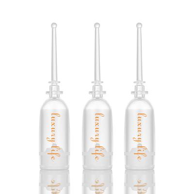 China Transparent  2 Ml Serum Vials , Airless  Cosmetic Serum Bottles Screen Printing for sale