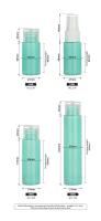 China Mist Spray Portable Travel Bottles Set PET Material 50ml Capacity for sale