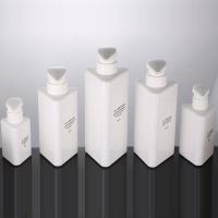 China Wholesale 100ml 200ml 300ml Triangle Shape Recycle Plastic Pet Lotion Container Black Airless Pump 500ml Shampoo Bottles for sale