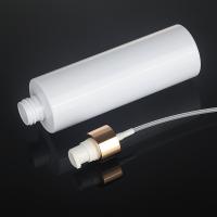 China Wholesale 120ml 200ml 250ml 500ml Round Cosmetic Body Mist Atomizer Plastic Spray Lotion Gold Top Bottle For Cleaning for sale