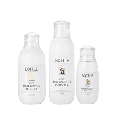 China White 2 Oz Clear Plastic Spray Bottles PET Material Round Shape for Perfume for sale