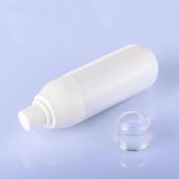 China White 2 Oz Clear Plastic Spray Bottles PET Material Round Shape for Perfume for sale