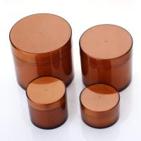China High Quality PP Luxury Portable Hair Mask Airless Amber Face Eye Cleaning Scrub Cream Body Skin Care Lotion Cosmetic Jar for sale
