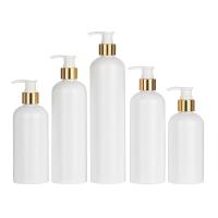 China 250ml 300ml 350ml 400ml 500ml Airless Body Pump Shampoo And Conditioner Skincare Cosmetics Oil Packaging Containers for sale