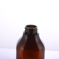 China Luxury Amber 200ml 300ml 350ml 400ml 1000ml Boston Body Lotion Cosmetic Unique Fancy Shampoo Bottle Gold Top for sale
