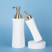 China Empty 350ml 500 Ml Luxury Body Lotion Packaging Shower Gel Container Pink Shampoo Bottles for sale