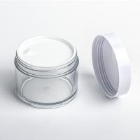 China 100ml Cream Packaging Jar 71mm Diameter Screen Printing With Easy Open Cap for sale