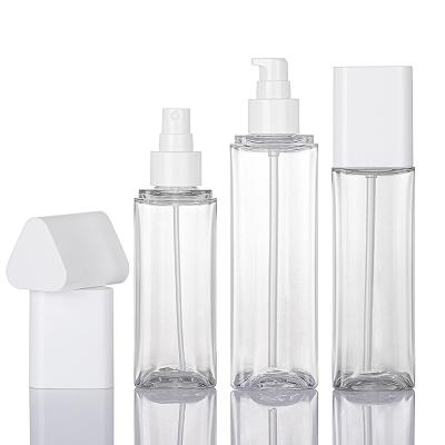 China Empty 100ml Plastic Empty Spray Bottles Screen Printing ODM Available for sale