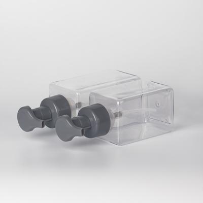 China Frosted Cosmetic Foam Bottle Square Shape Hot Stamping ODM Available for sale