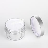 China 50ml Empty Plastic Jars With Lids , Transparent Plastic Beauty Containers for sale