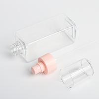 China PET Plastic 100ml Spray Bottles Fine Mist Screen Printing With 24mm Mouth for sale