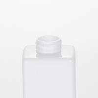 China Biodegradable 300ml 400ml 500ml Square Airless Luxury Cosmetic Empty Packaging Plastic Shampoo Bottle for sale