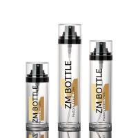 China Customized Matte PET Cosmetic Transparent Spray Bottle 50ml 80ml 100ml for sale