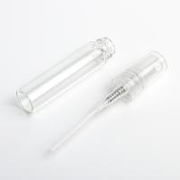 China Travel Cosmetic Spray Bottle 5ML Clear Plastic Spray Bottles Recyclable for sale