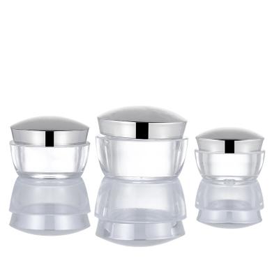 China 62mm Transparent Plastic Spray Bottle 50g Capacity For Eye Cream for sale