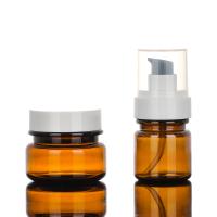 China PET Plastic Cosmetic Jars With Lids Airtight Leakproof Refillable for sale