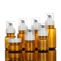 China PET Plastic Cosmetic Jars With Lids Airtight Leakproof Refillable for sale