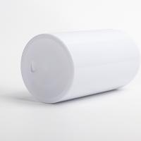 China 400ml Empty Containers Round Lotion Plastic PET Shampoo And Conditioner Airless Pump Bottle for sale
