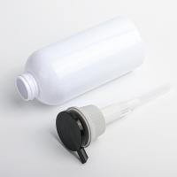 China 400ml Empty Containers Round Lotion Plastic PET Shampoo And Conditioner Airless Pump Bottle for sale