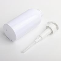 China 350ml Plastic Recycling Skincare Container Wholesale 500ml Unique Shape Shampoo Bottle With Pump for sale