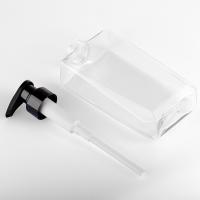 China Recycled 300ML 500ML Clear Normal Regular Plastic Shampoo And Conditioner Body Pump Bottle for sale