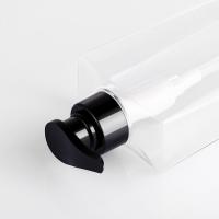 China Recycled 300ML 500ML Clear Normal Regular Plastic Shampoo And Conditioner Body Pump Bottle for sale