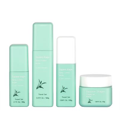 China Frosted Luxury Cosmetic Bottle Set 100ml 120ml 160ml OEM Acceptable for sale