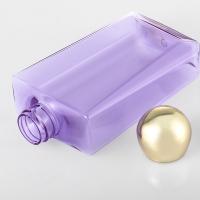 China 500ml Plastic Screw Top Bottles PET Material Hot Stamping Surface for sale
