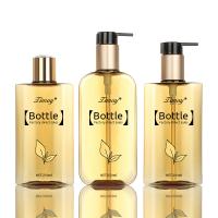 China 16 Oz Lotion Bottle PETG Material Airless Odorless Refillable Lotion Bottle for sale