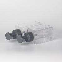China Recycled PET Cosmetic Foam Bottle Transparent Multiusage 60mm width for sale