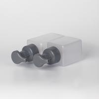 China Recycled PET Cosmetic Foam Bottle Transparent Multiusage 60mm width for sale